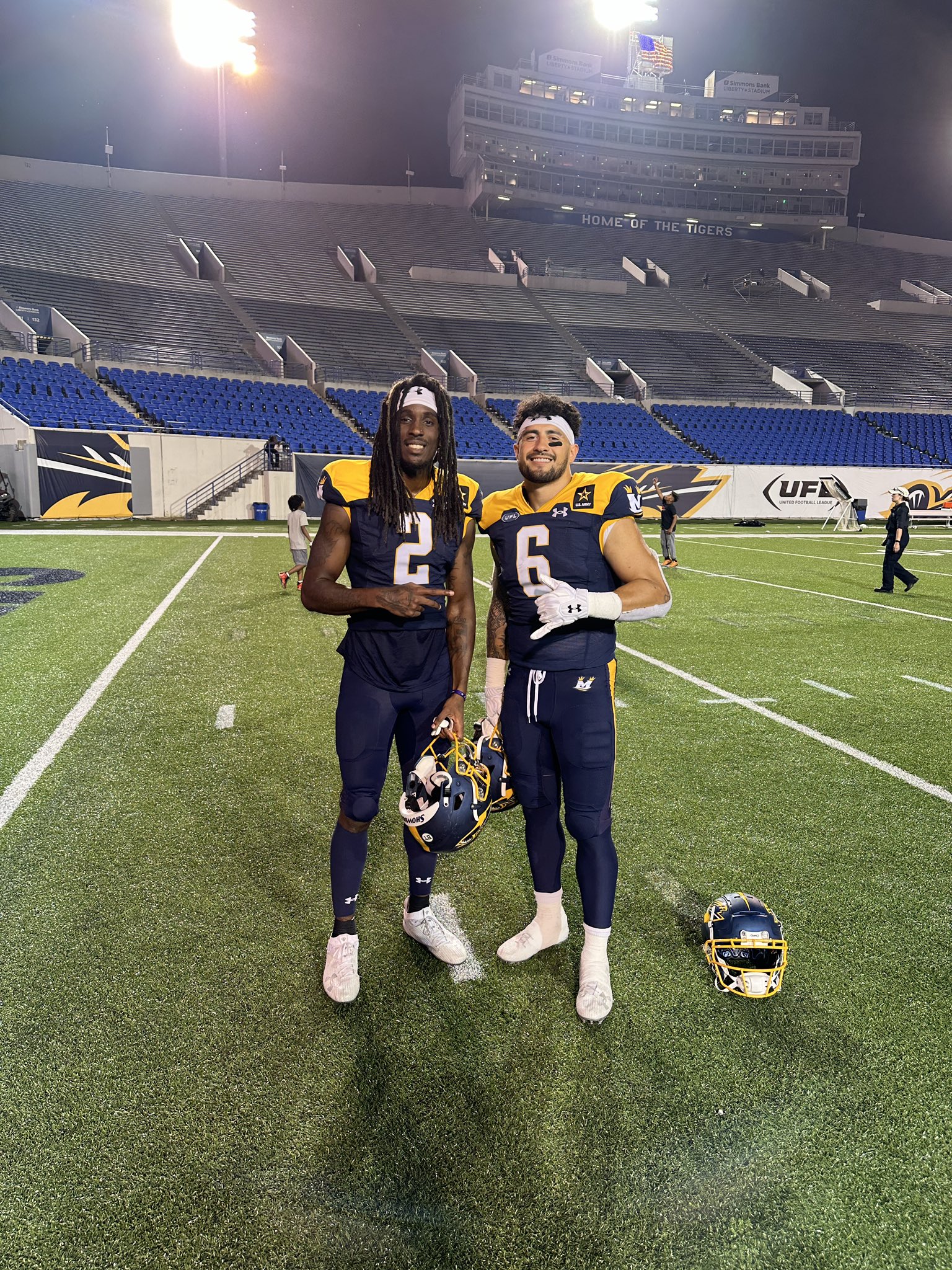 Former Memphis Showboats Running Back Cyrus Habibi-Likio signs with WWE